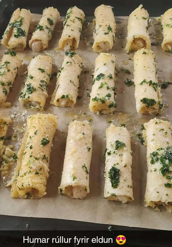 Heimalagaðar humarrúllur – Veitingageirinn.is – Fréttavefur um mat og vín